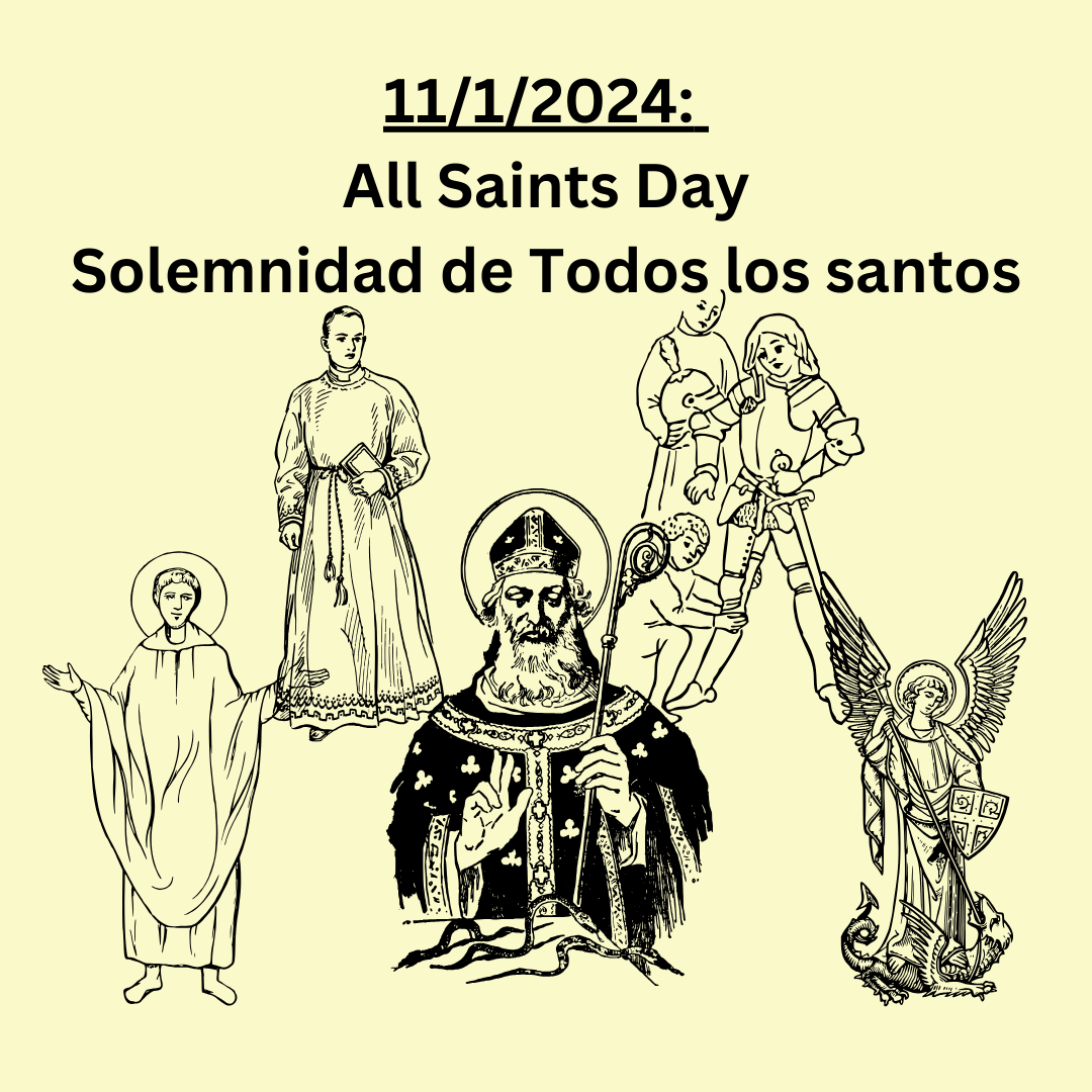 All Saints Day / Solemnidad de Todos los santos – St. Julia Catholic ...