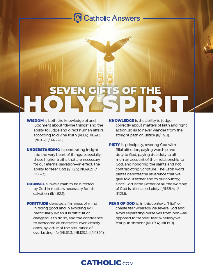 Gifts of the Holy Spirit – St. Julia Catholic Church | Siler City, NC